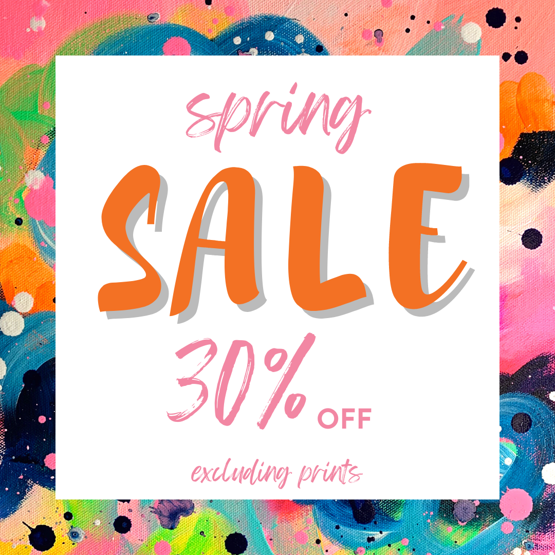Spring Art Sale > 30% off abstracts, galaxies, earrings and more ...